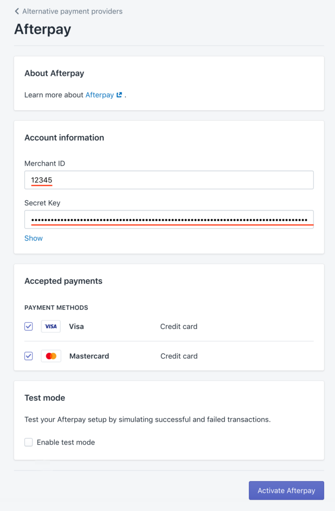 Cách tăng tỷ lệ chuyển đổi với Afterpay